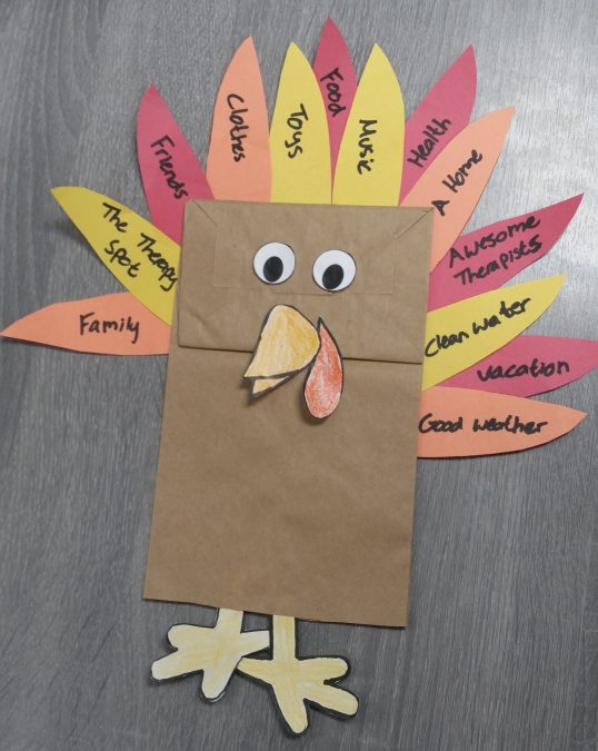 Thanksgiving Activity - The Therapy Spot